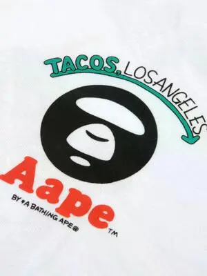 AAPE BY *A BATHING APE X Jun Oson Moonface T-shirt