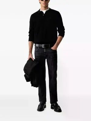 Marc O'polo Long-sleeved Polo-collar Sweater