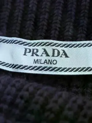 Prada Knit Pocket Mini Skirt