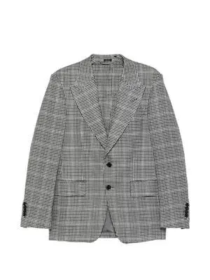 TOM FORD Shelton Button-up Blazer - Black