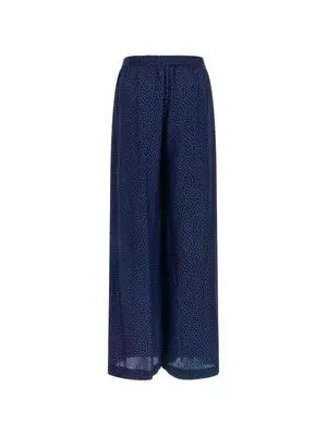 GIANLUCA CAPANNOLO Polka-dot Palazzo Pants