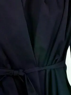 MARIA CALDERARA Belted Wrap Blouse