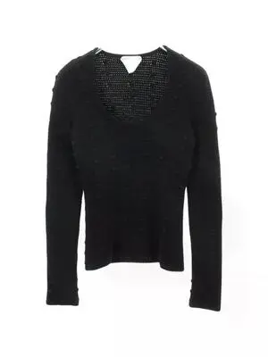BOTTEGA VENETA Bottega Veneta Bobble-Knit Scoop-Neck Sweater