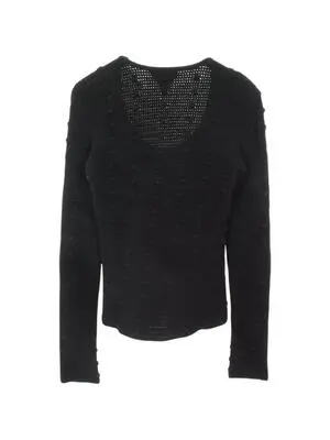 Bottega Veneta Bobble-knit Scoop-neck Sweater