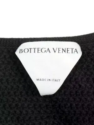 Bottega Veneta Bobble-knit Scoop-neck Sweater