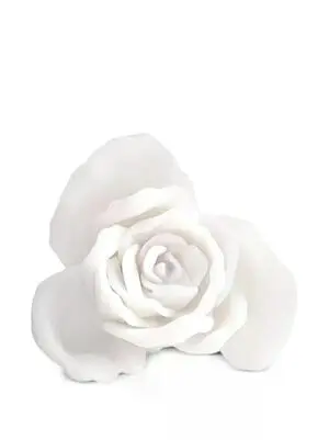 LA MANSO Floral Detail Ring - White