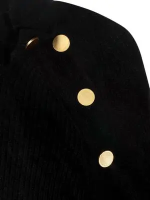 Alberta Ferretti Turtleneck Cape Jumper