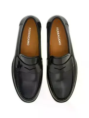 FERRAGAMO Penny Tubular Penny Loafers