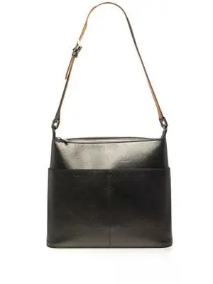 LOUIS VUITTON 2003 Monogram Mat Sutter Shoulder Bag - Grey