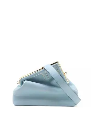Fendi Leather Shoulder Bag - Blue