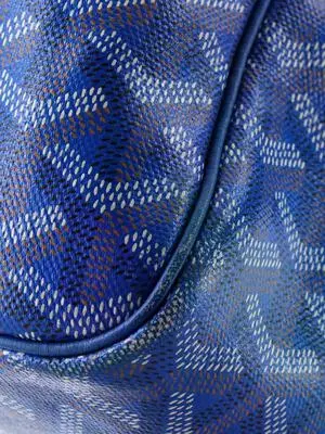 Goyard Rouette Pm Shoulder Bag In Coated Canvas - Blue