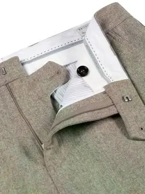 Brunello Cucinelli Mélange-effect Cargo Trousers