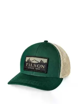 Filson Logo-patch Mesh-panel Cap - Green