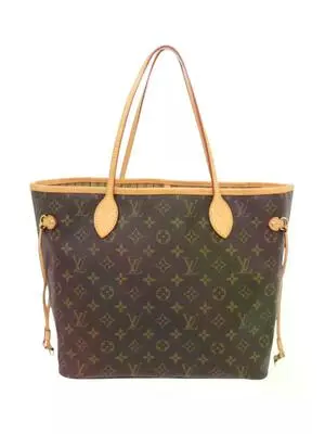 LOUIS VUITTON 2007 Monogram Neverfull Mm Tote Bag - Brown