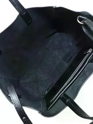 Celine 2000-2026 Small Grained Calfskin Vertical Cabas Satchel