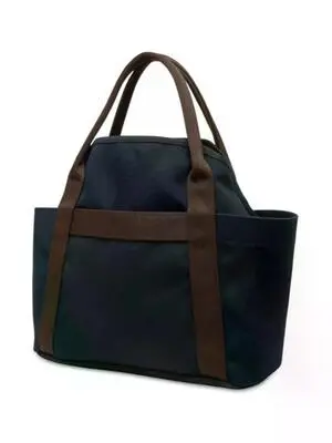 Hermès 2021 Toile Sac De Pansage Satchel - Blue