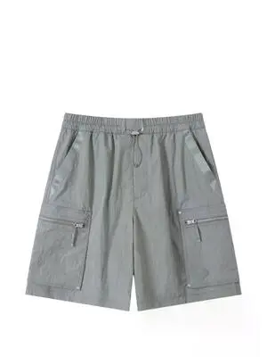 SPOONYARD Zippered-pocket Cargo Shorts - Grey