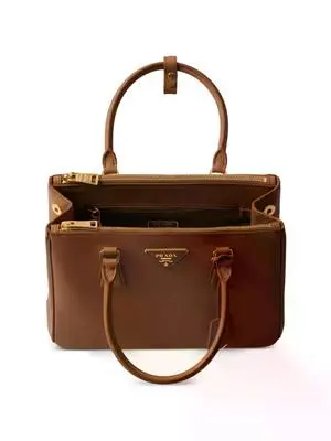 Prada Galleria Medium Saffiano Leather Bag - Brown