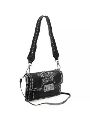 CAMPOMAGGI Agnese Stud-embellished Shoulder Bag