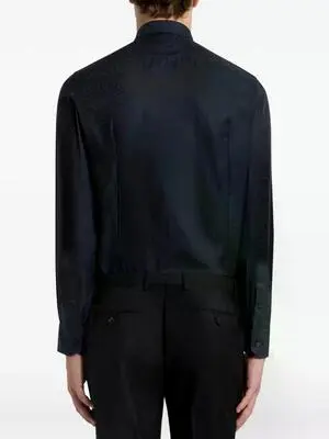 Etro Jacquard Cotton Shirt With Medallion Pattern