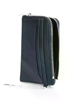 Loewe Anagram Square Coin Cardholder In Pebble Grained Calfskin