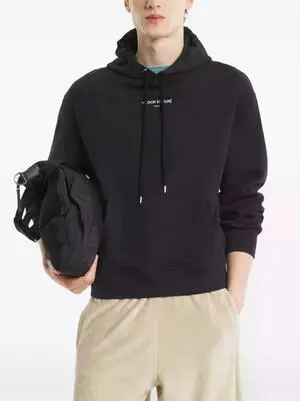 Maison Kitsuné Logo-print Hoodie