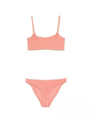 Hunza G Phoebe Seersucker Bikini - Pink
