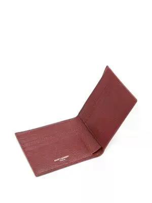 Saint Laurent Logo-print Cardholder - Red