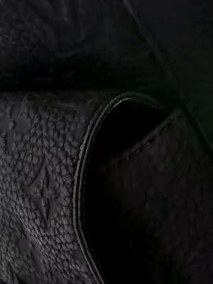 LOUIS VUITTON Christopher Monogram Taurillon Leather Mm Backpack - Black
