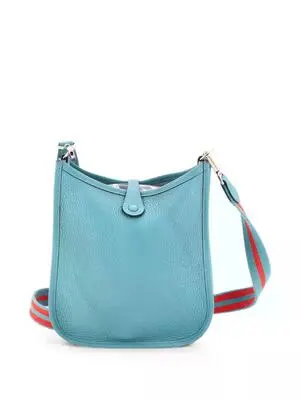 Hermès Evelyne Bag Gen Iii Clemence Tpm Crossbody Bag - Blue