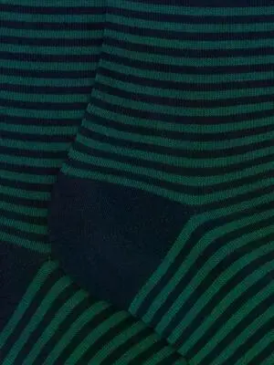 GALLO Horizontal Stripe Knee High Socks