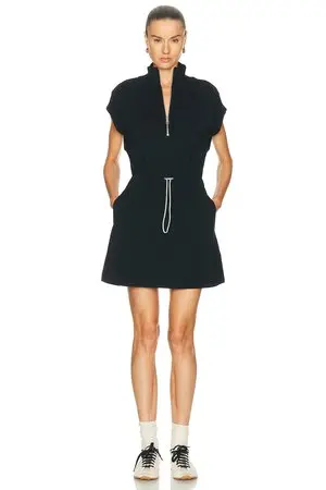 Varley Avaya Half Zip Dress