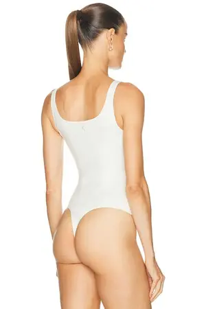 THE PARK Lisa Bodysuit - Vanilla