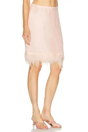 Staud Lark Silk Skirt