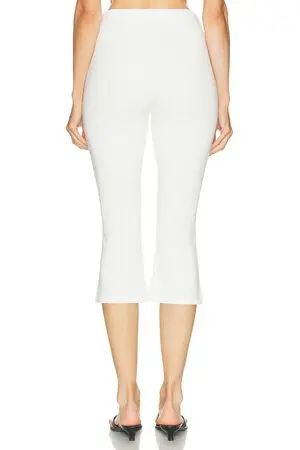 THE PARK Allison Capri Legging - Blanc