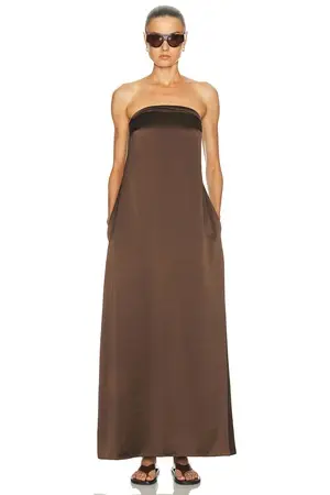 THE PARK Edith Strapless Gown