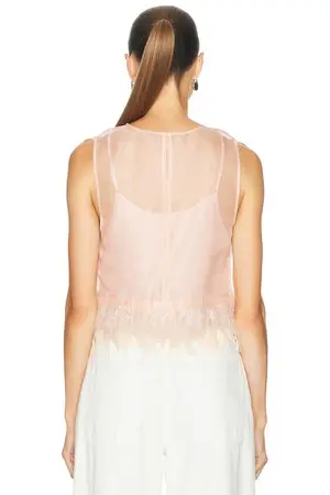 Staud Avi Silk Top