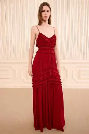 Ulla Johnson Dorothea Sleeveless Silk Gown