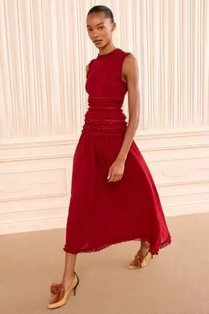 Ulla Johnson Etta Sleeveless Silk Dress