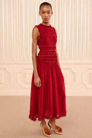 Ulla Johnson Etta Sleeveless Silk Dress
