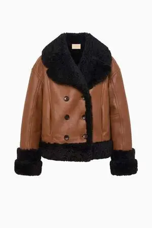 Ulla Johnson Nisha Reversible Shearling Coat