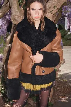 Ulla Johnson Nisha Reversible Shearling Coat