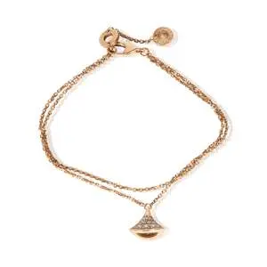 BVLGARI Rose Gold Diamond Divas Dream Bracelet