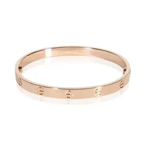 Cartier 18k Rose Gold Love Bracelet 18cm - Rose_gold