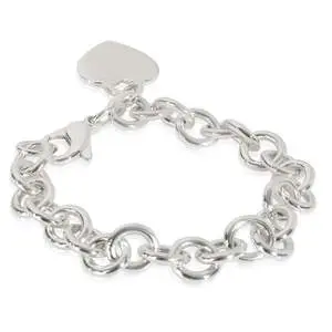 Tiffany & Co. Sterling Silver Heart Tag Bracelet