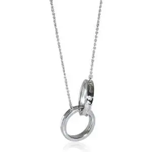 Tiffany & Co. Sterling Silver 1837 Circle Pendant Necklace - Sterling_silver