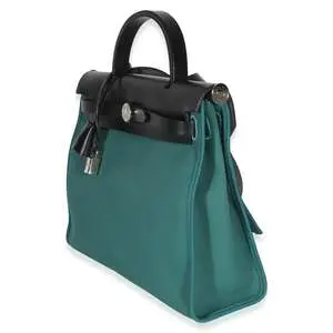 Hermès Herbag Zip 31 Shoulder Bag - Green