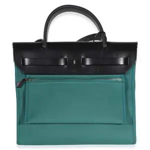 Hermès Herbag Zip 31 Shoulder Bag - Green