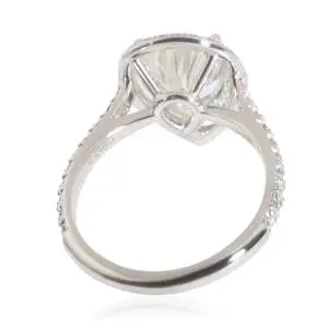 Tiffany & Co. 4.02 Ct Pear Diamond Soleste Engagement Ring