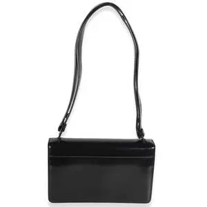 Prada Spazzolato Embleme Triangle Flap Bag